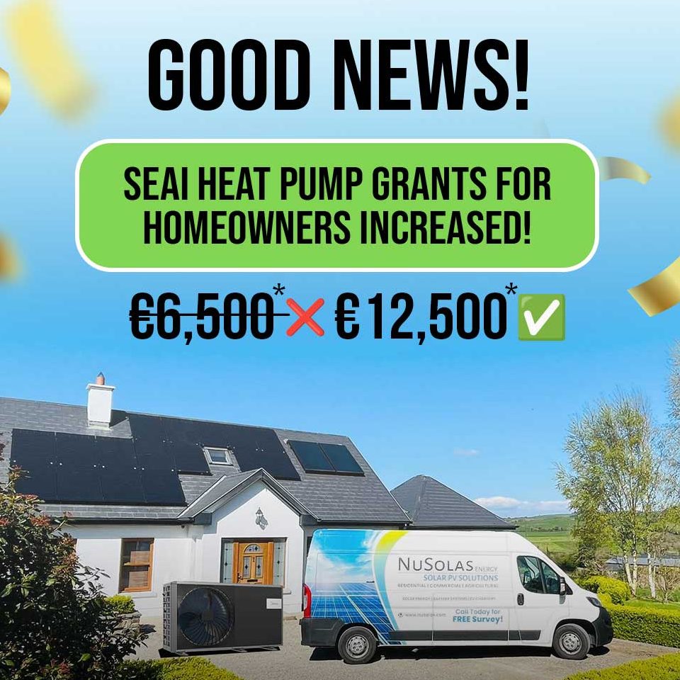 Heat Pump Grants Ireland | Up to €12,500 SEAI Support